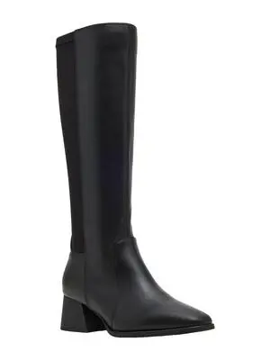 Blondo Waterproof Knee High Boot - Black Leather