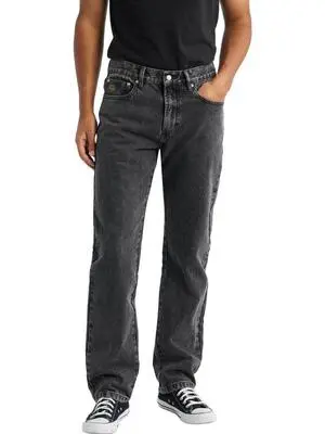 925 ORIGINALS Stock Straight Leg Jeans - Washed Black