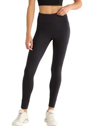Zella Cozy Tech Pocket Leggings Black