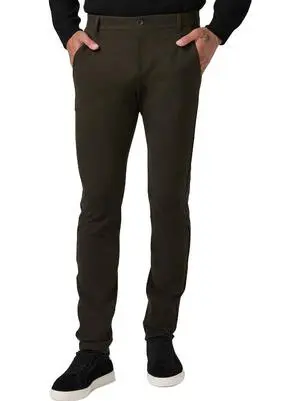 Paige Stafford Flat Front Chinos - Pine Needle