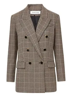 VERONICA BEARD Houndstooth Dickey Jacket