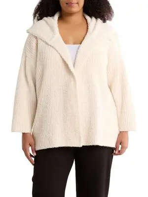 Jones New York Chenille Cardigan - Jones White
