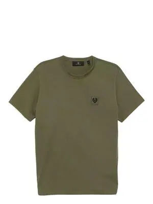 Belstaff Logo-patched T-shirt - Green