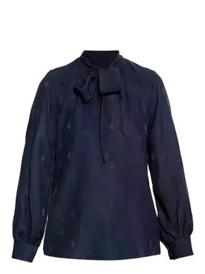ETRO Long-Sleeved Bow Blouse