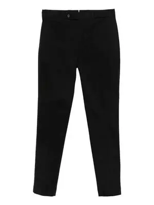 Incotex Slim Chino Trousers - Black