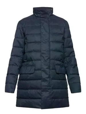SAVE THE DUCK Padded Pocket Coat - Blue