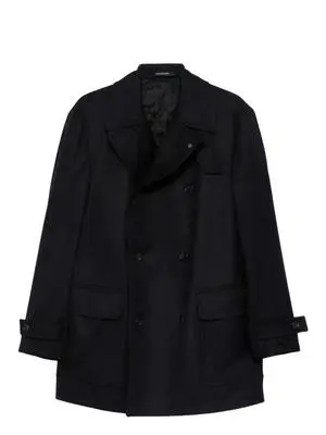 Tagliatore Lawrence Coat - Blue