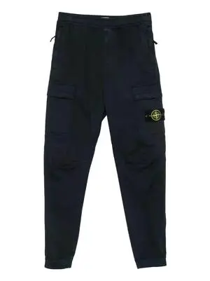 Stone Island Stretch-tc Twill Cargo Pants - Blue
