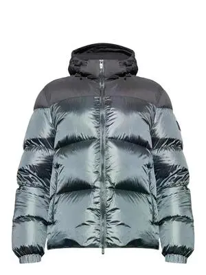 Add Padded Hooded Jacket - Grey