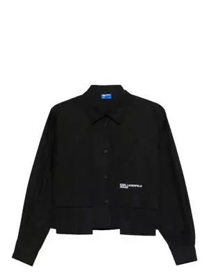 Karl Lagerfeld Logo-print Shirt - Black