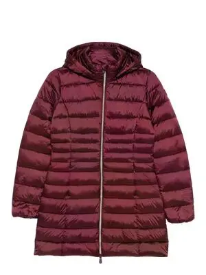 SAVE THE DUCK Padded Hooded Jacket - Red