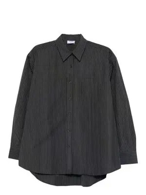 Filippa K Pinstripe Shirt - Black
