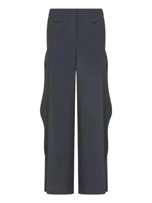 Giorgio Armani Wave-panel Trousers - Grey