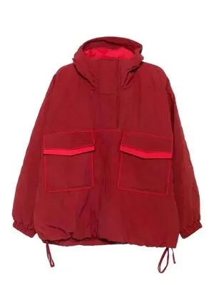 MARBELL Zoe Parka Coat - Red