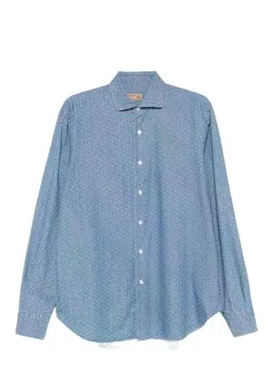 BARBA NAPOLI Patterned Shirt