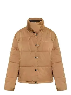 RETHINKIT STUDIOS Padded Button Jacket - Brown