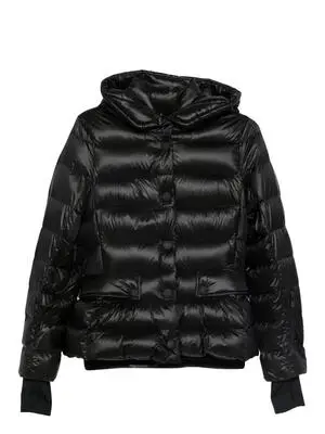 Moncler Hooded Padded Jacket - Black