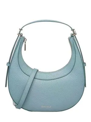 COCCINELLE Zip-fastening Leather Shoulder Bag - Blue