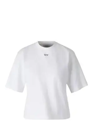 Off-White Logo Floral T-shirt - White
