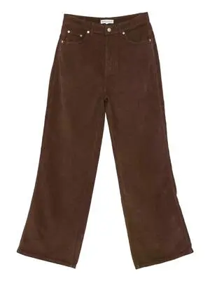 HERSKIND Kat Corduroy Trousers Brown