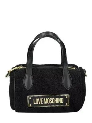 Moschino Top-handle Chain Tote Bag - Black