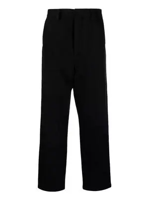 Ami High-waisted Trousers - Black