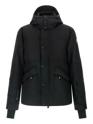 Moncler Elfin Gore-tex Hooded Down Ski Jacket - Black