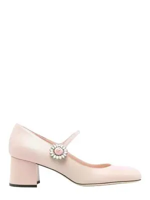 Valentino Garavani 55mm Daisy Jewel Pumps - Pink