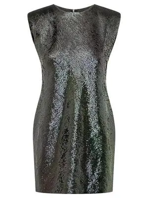 Michael Kors Sequin Mini Dress - Grey