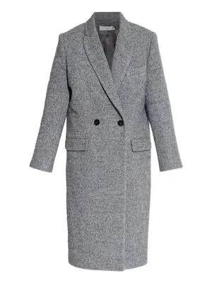 IRO PARIS Arianna Double-breasted Coat - Grey
