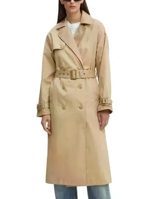 LEVI'S Double-breasted Belted Trench Coat - Neutrals