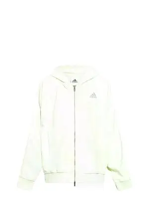 Adidas Essentials 3-stripes Fleece Hoodie - Green