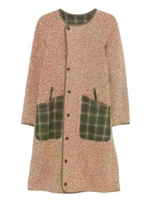 R13 Raglan-sleeve Reversible Coat - Orange