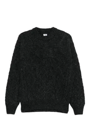 C.P. COMPANY Round-neck Sweater - Black