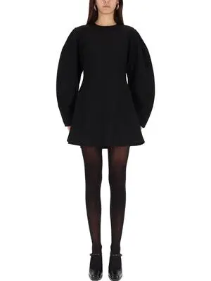 Remain Birger Christensen Mini Flared Dress - Black