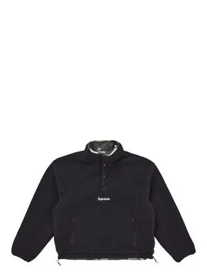 Supreme Polartec Shearling Reversible Pullover - Black