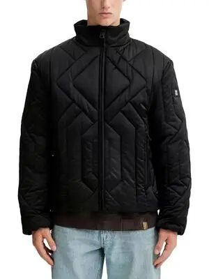 Hugo Quilted Zip-fastening Jacket - Black
