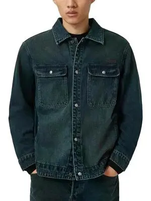 ALLSAINTS Exile Buttoned Jacket - Blue