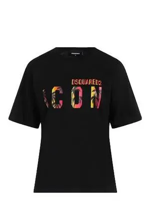 Dsquared2 Logo-print Cotton T-shirt - Black