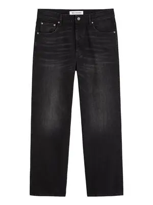 WON HUNDRED Genoa Straight-leg Organic Cotton Jeans - Black