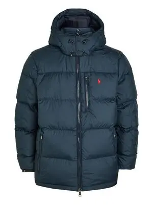 Ralph Lauren Logo-embroidered Padded Shell Jacket - Navy
