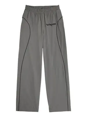 GOD MADE Phantom Logo Cotton Track Pants - Grey