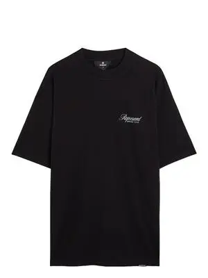 REPRESENT Owners Club Printed Cotton T-shirt - Black