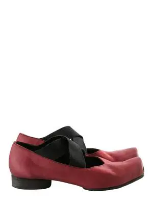 UMA WANG Leather Pumps - Red