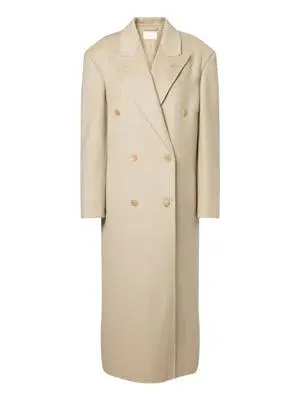 THE ROW Hariet Cashmere Coat - Beige