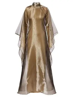 TALLER MARMO Suratt Fil Coupé Kaftan - Gold
