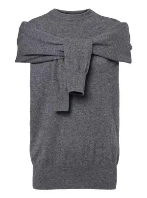 LISA YANG Othelia Cashmere Sweater - Grey