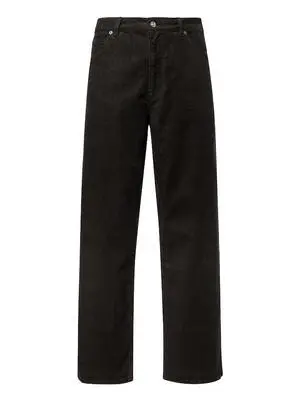 Our Legacy Vast Cut Wide-leg Corduroy Pants - Black