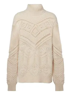 Loro Piana La Plagne Cashmere Sweater - White