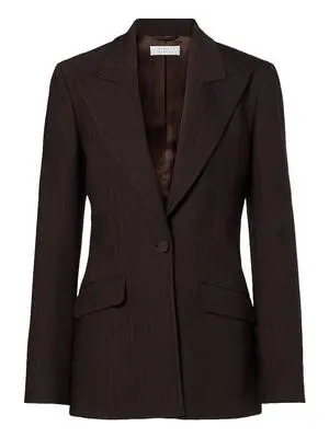 Gabriela Hearst Wool Single-breasted Blazer - Brown
